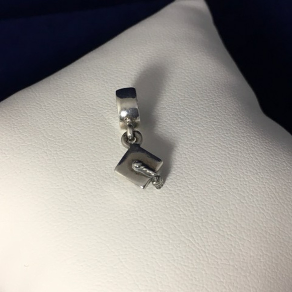 Pandora | Jewelry | Pandora 0 Authentic 925 Graduation Cap Charm | Poshmark